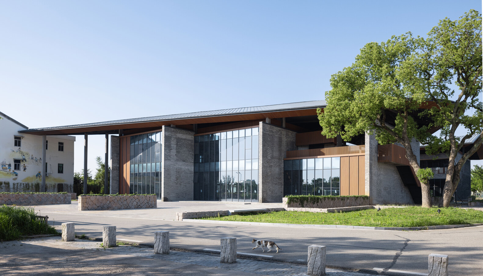 Gallery of The Road Corridor Cultural Station / Hangzhou Yuanshe ...