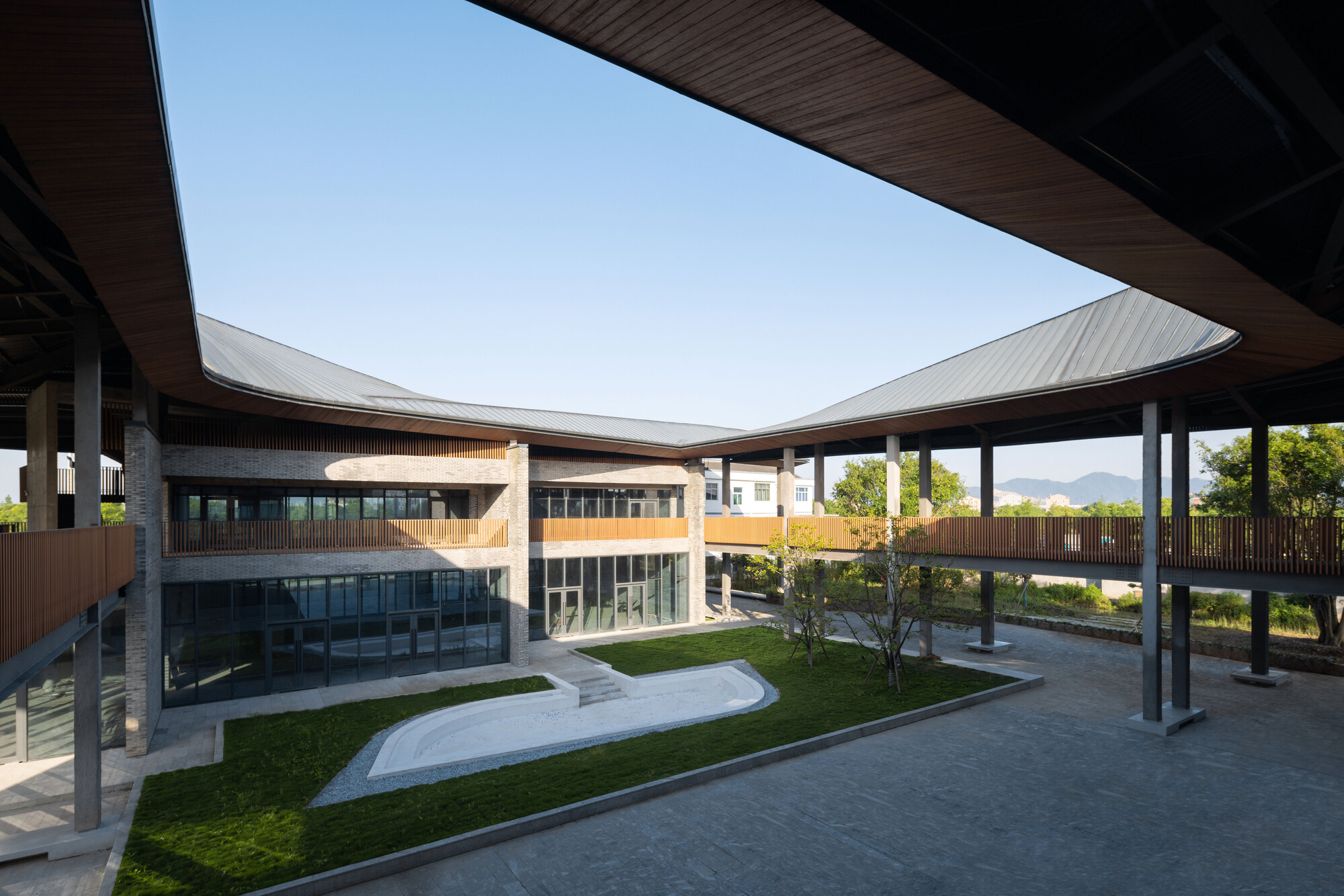 Gallery of The Road Corridor Cultural Station / Hangzhou Yuanshe ...