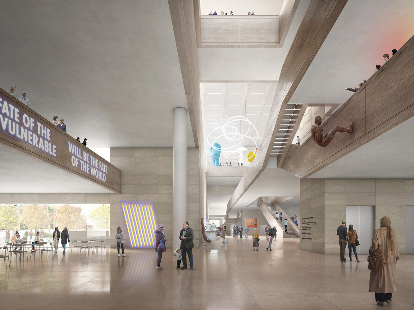 画廊 Chipperfield, DS + R, Nieto Sobejano 等 6 家公司入围达拉斯艺术博物馆候选名单 - 31
