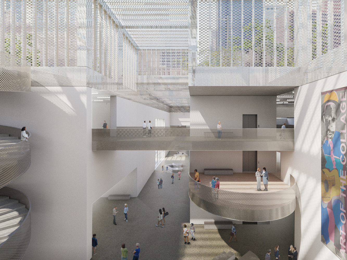 画廊 Chipperfield, DS + R, Nieto Sobejano 等 6 家公司入围达拉斯艺术博物馆候选名单 - 24