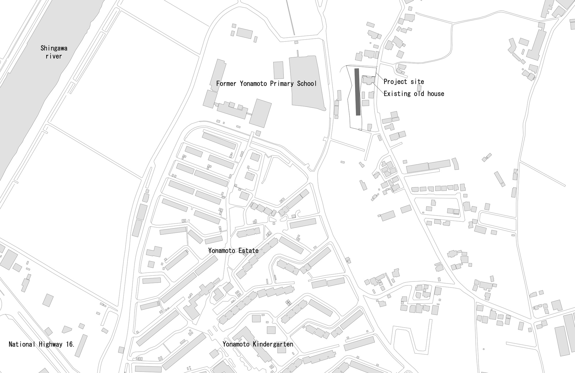 Galería de Centro de día "Long House con un Engawa" / Yamazaki Kentaro ...
