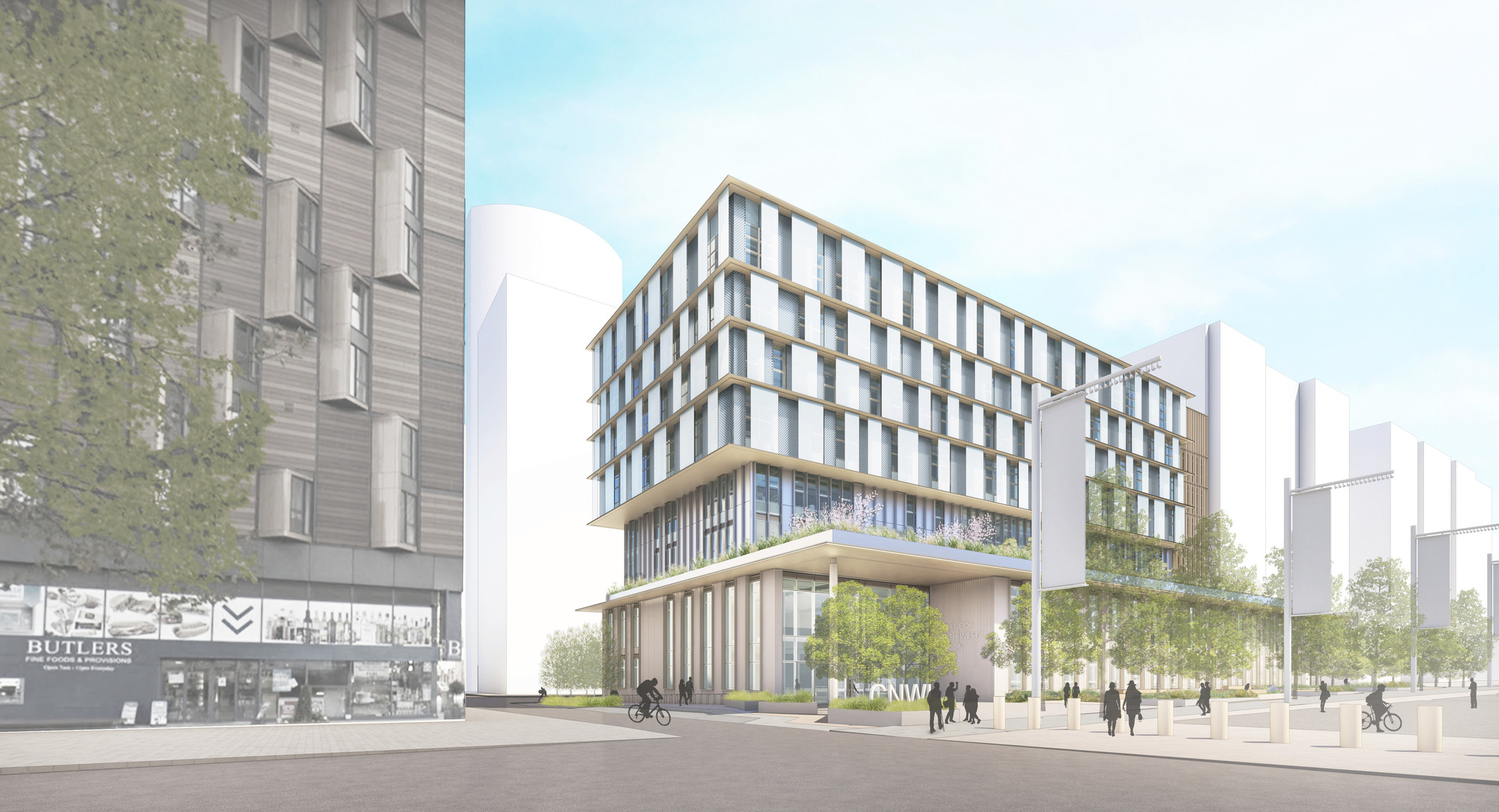 Gallery Of Wilkinsoneyre Designs A New Campus For The College Of North
