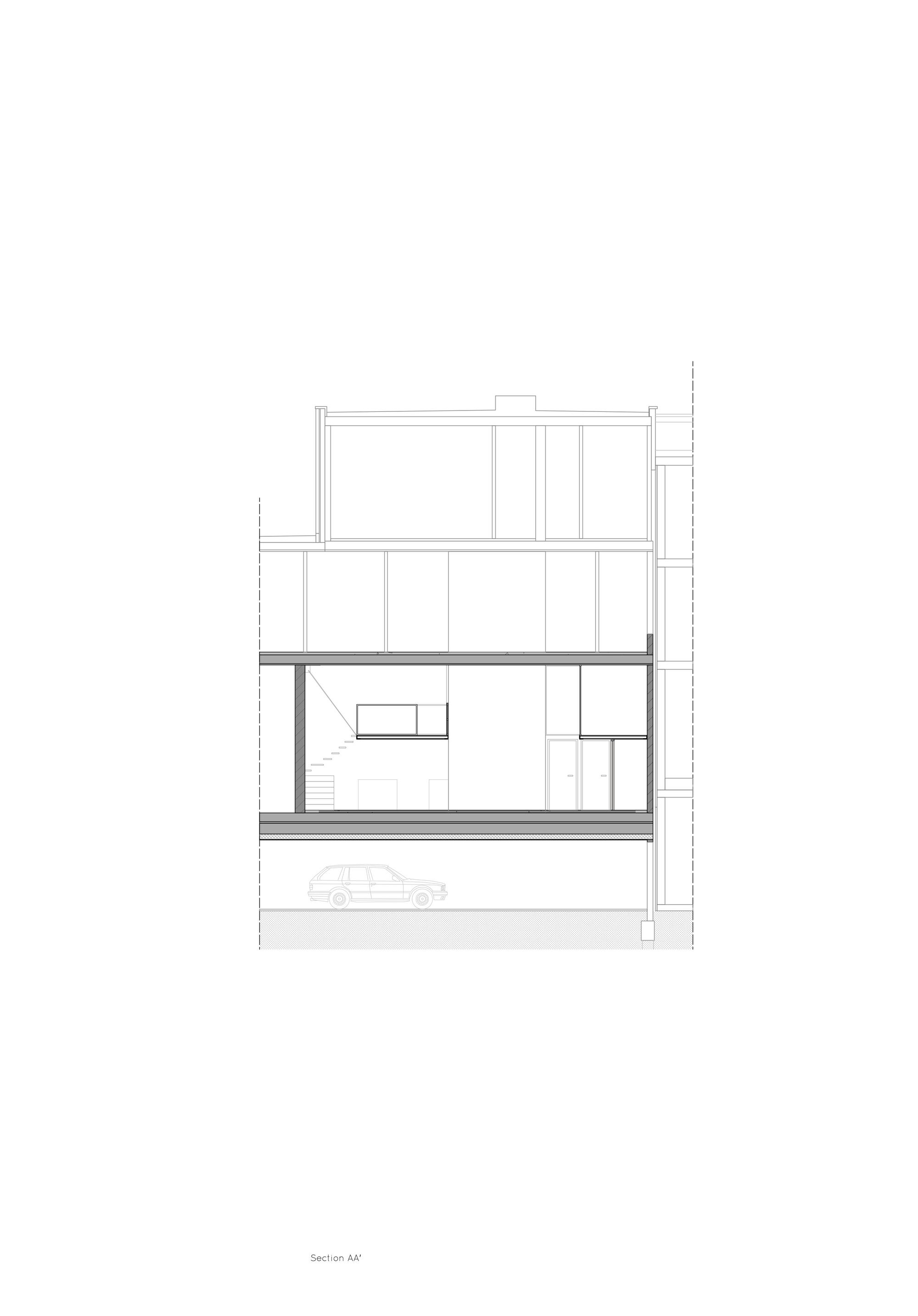 Gallery of One-and-a-half-floor House / studio SAAM - 17