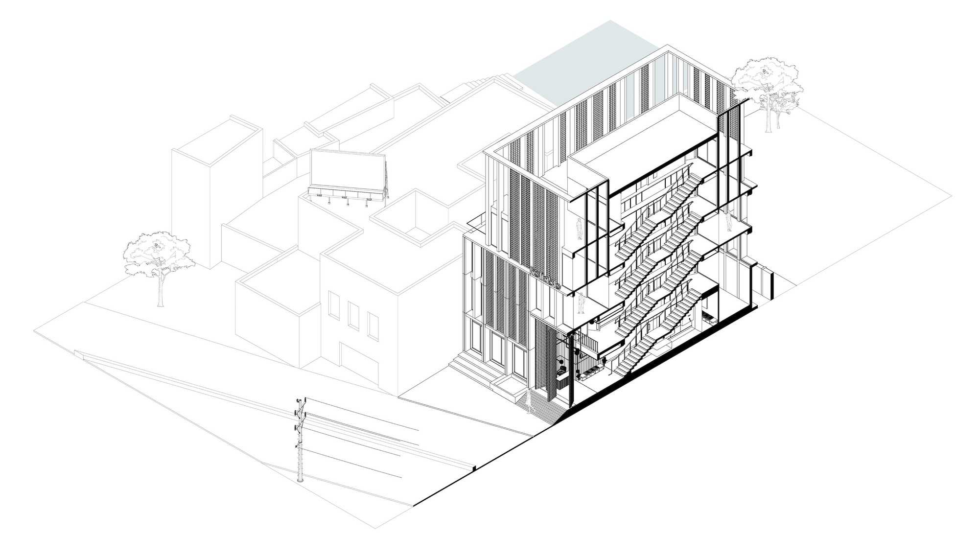 Gallery of Veiled Building / KUN Studio - 20