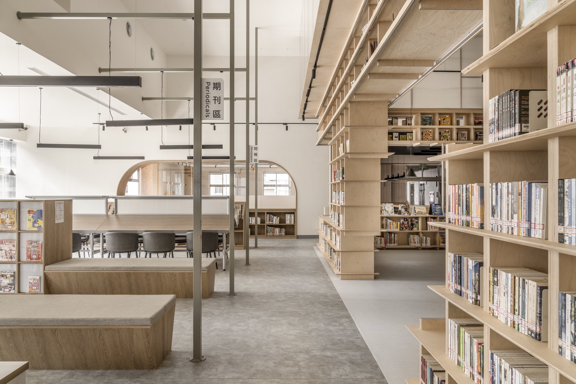 Gallery of New Taipei City Library Taishan Branch / A.C.H Architects - 3