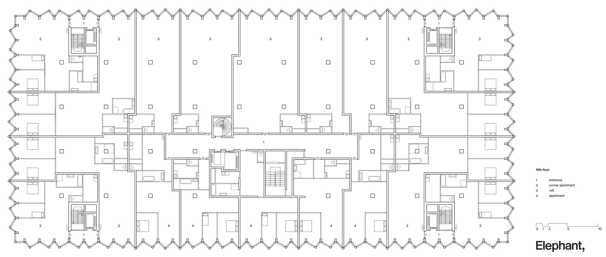 Gallery of Factory Apartments / Elephant - 14