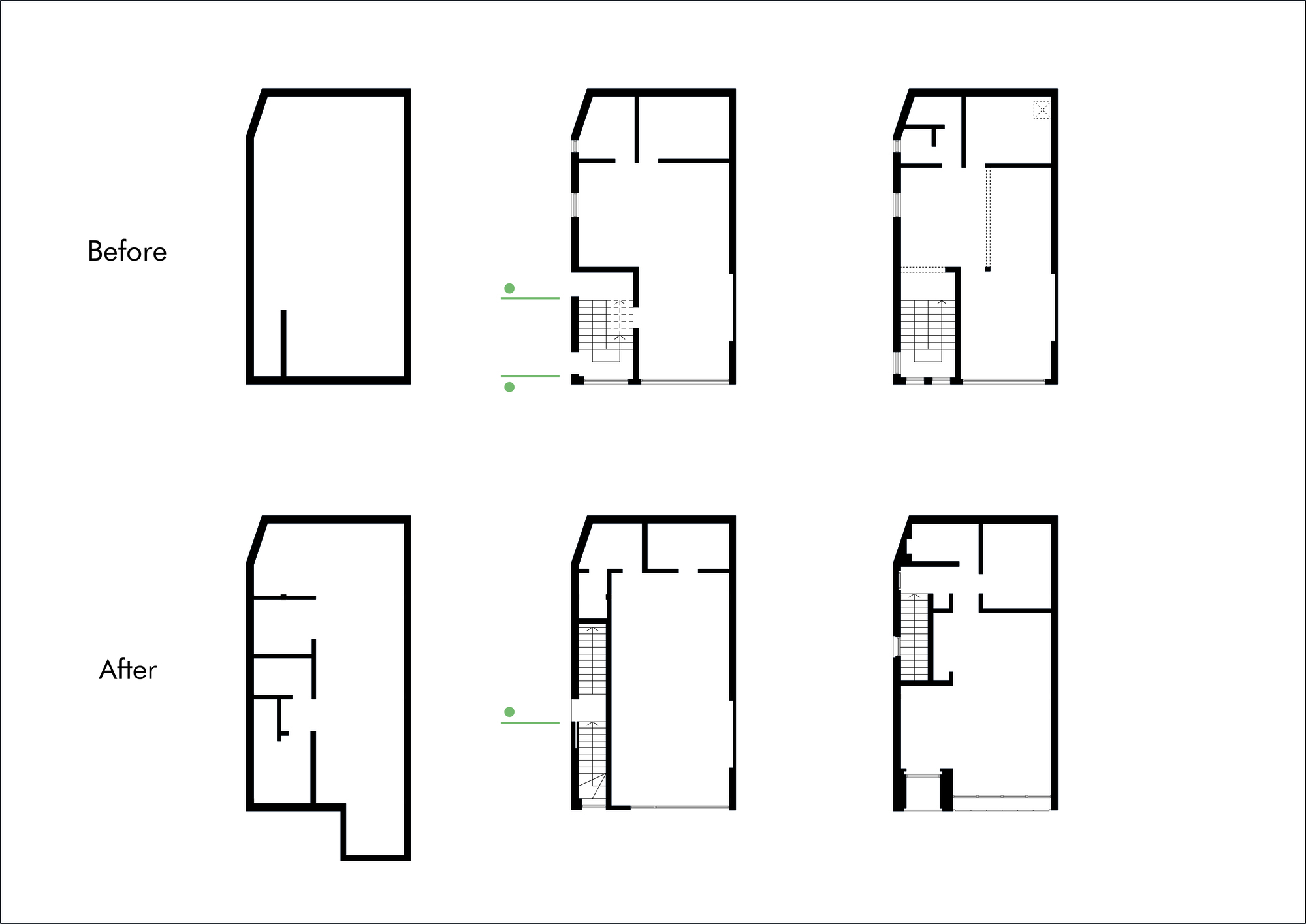 Galeria de Escritório e loja White Trio House / White on White Studio - 19
