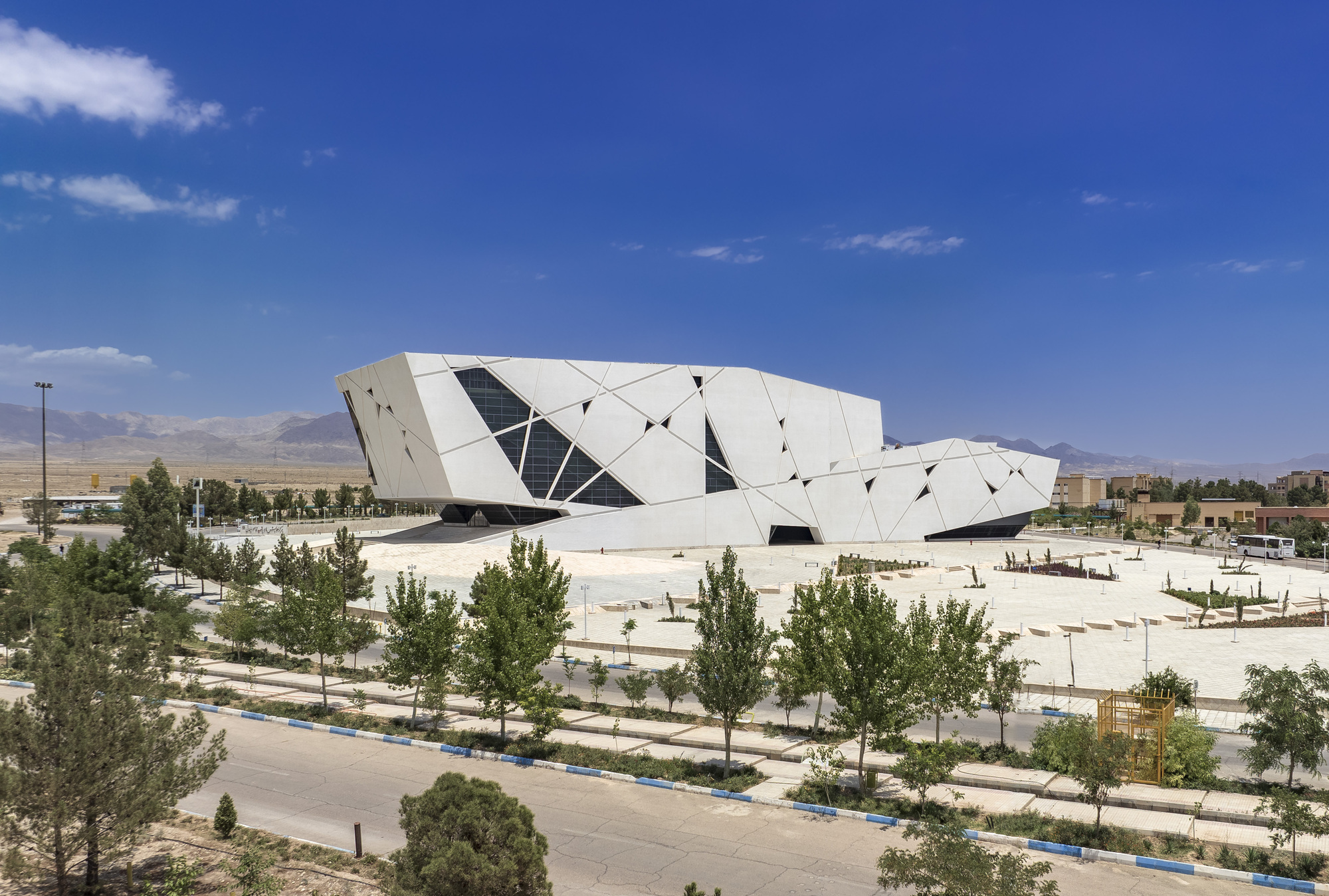 Gallery of University of Semnan Auditorium and Library / New Wave ...