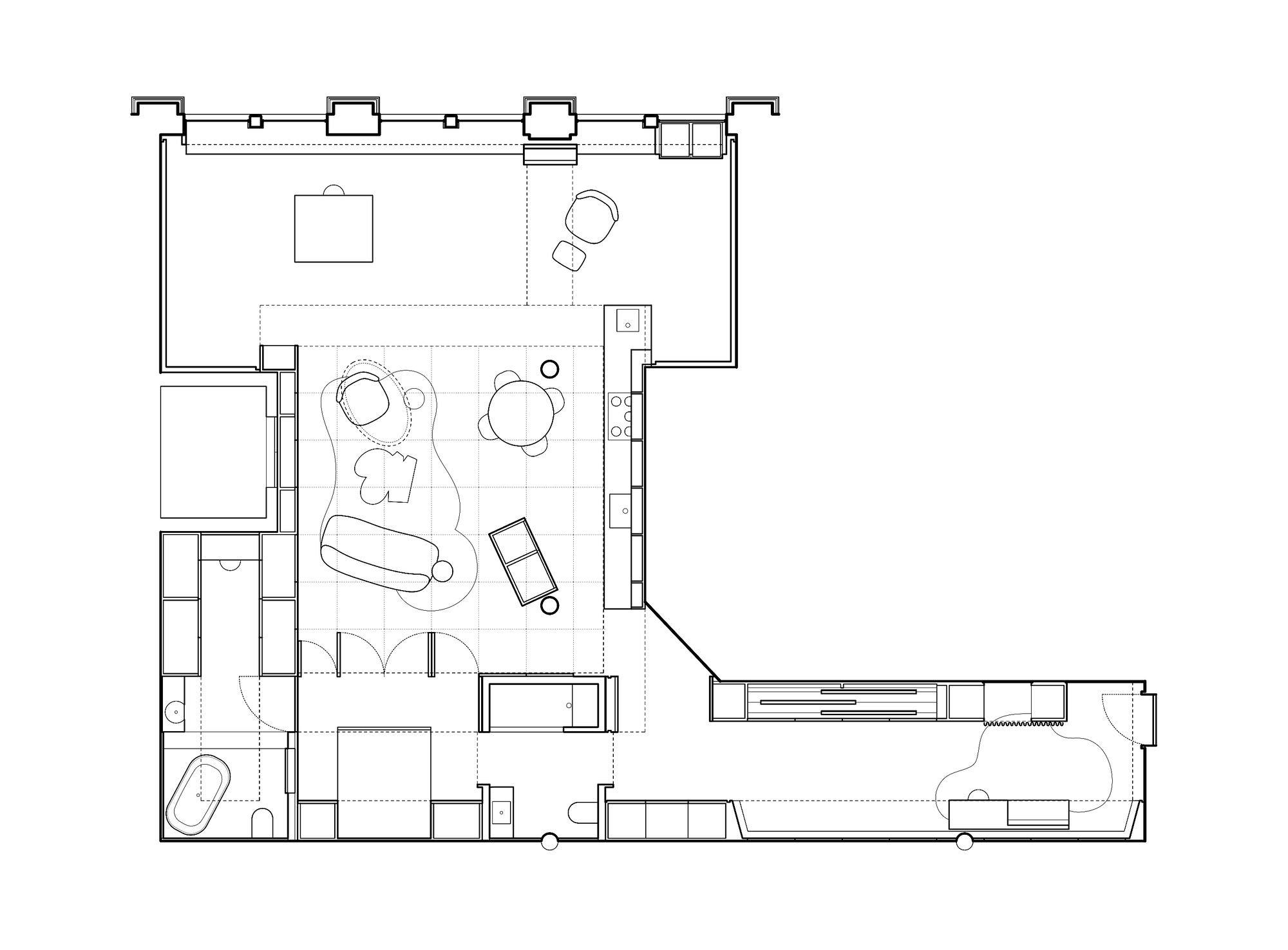Gallery of Soho Art Loft / Fuller/Overby Architecture + Diane Lewis ...