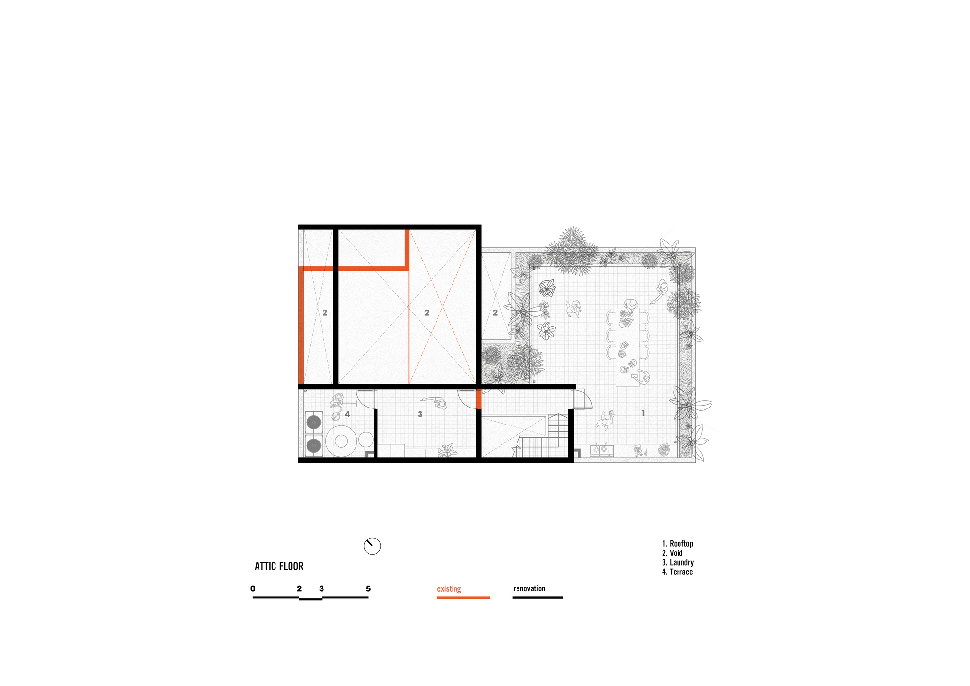 Galeria de Casa 215D7 / 23o5Studio - 23