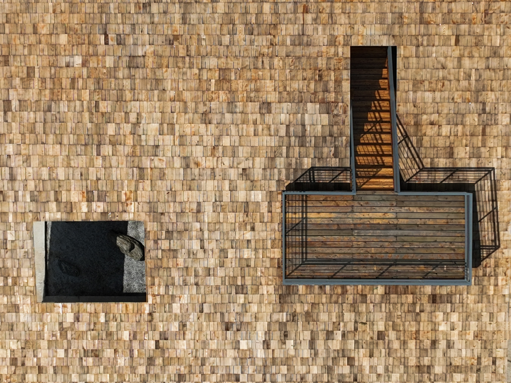 Gallery of Multifunctional Service Center of Liuba Mountain Scenic Area ...