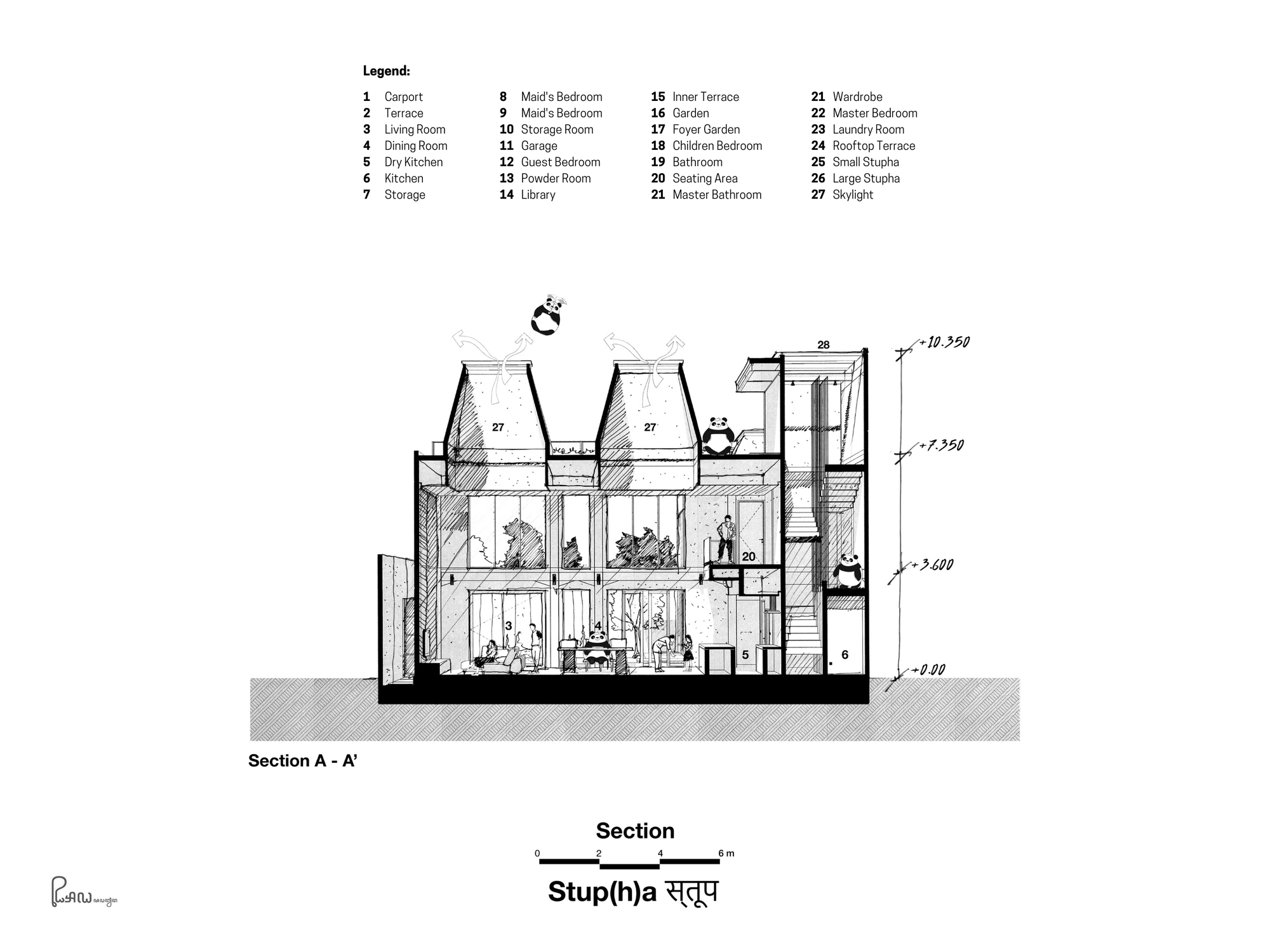 Gallery of Stupa House / Realrich Architecture Workshop - 20