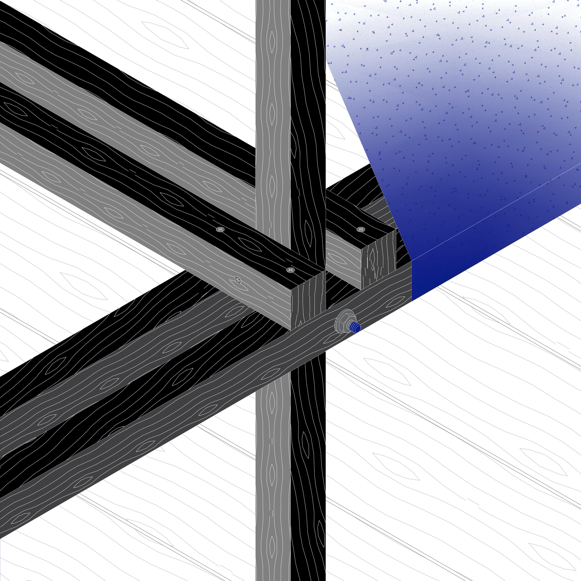 Gallery of How to Represent Wood in Projects: Fittings, Joints, Schemes ...