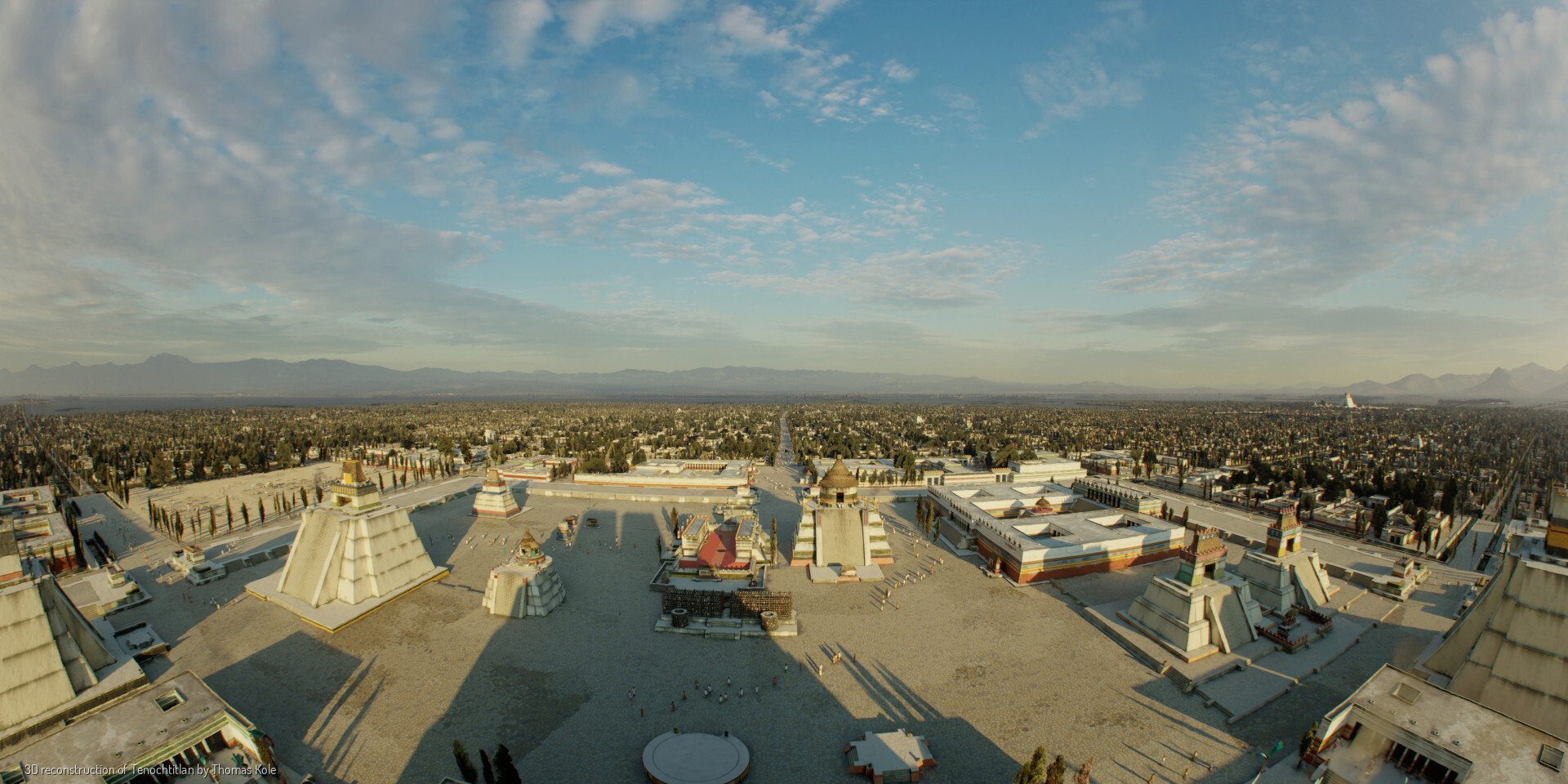 Galería de Reconstrucción en 3D muestra un retrato de la ciudad de ...