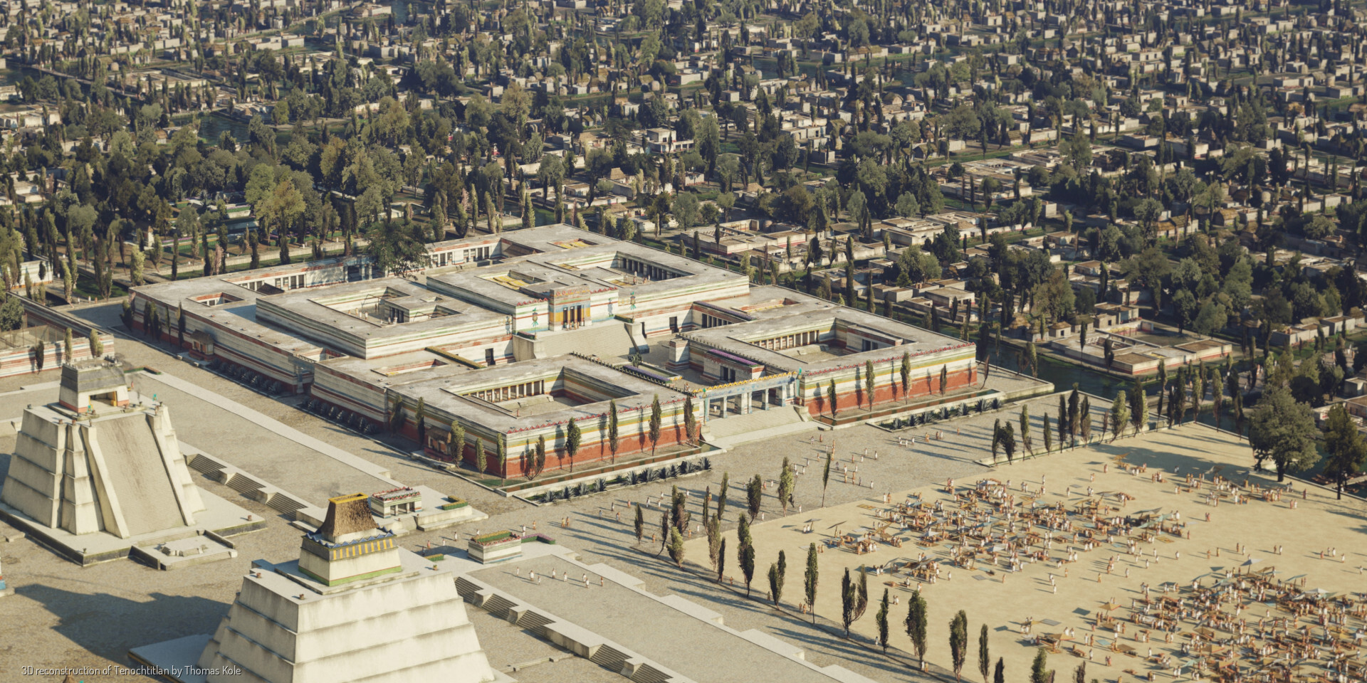 Galería de Reconstrucción en 3D muestra un retrato de la ciudad de ...