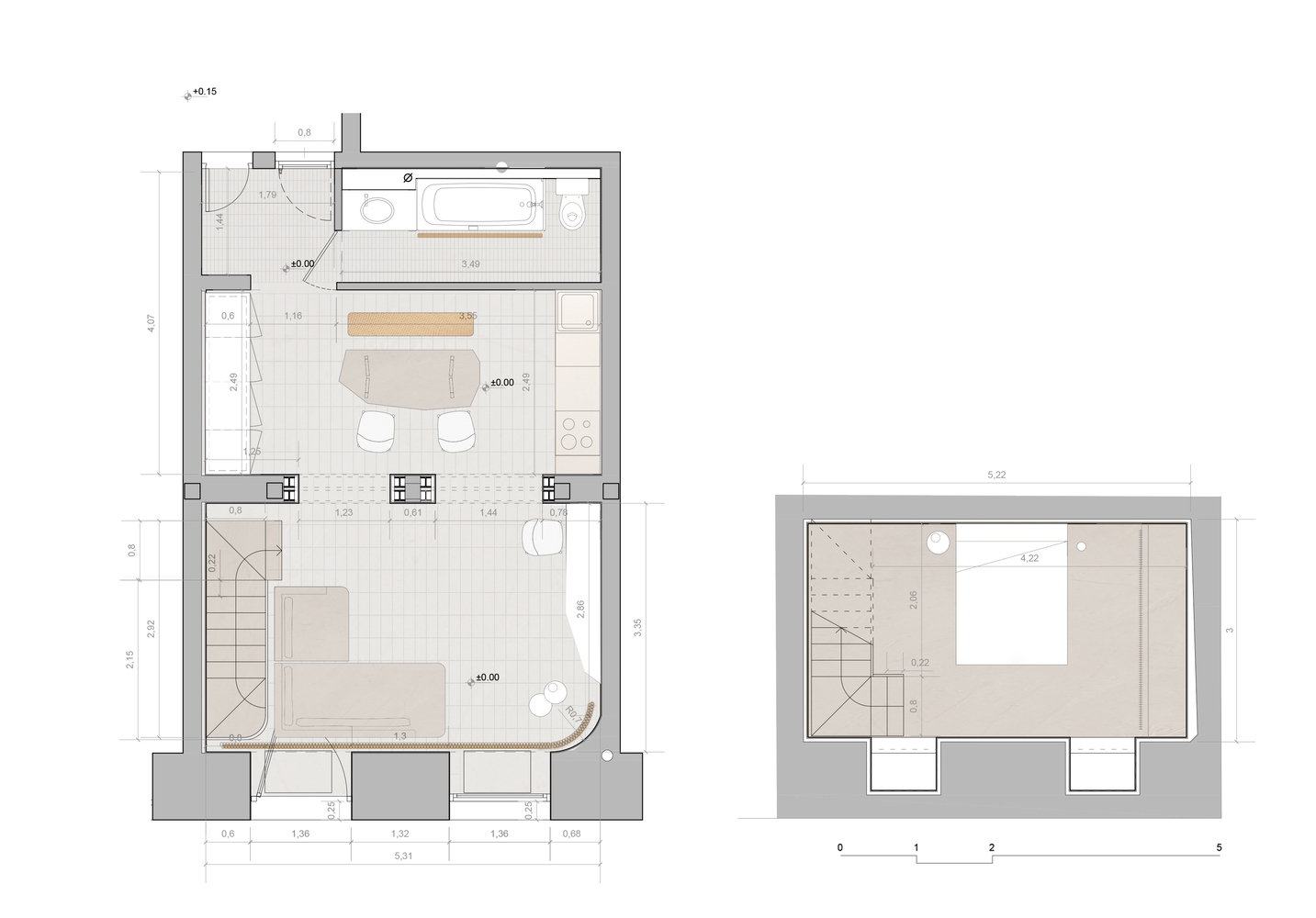 Gallery of Apartments in Spain: 20 Examples with less than 100 m2 - 19