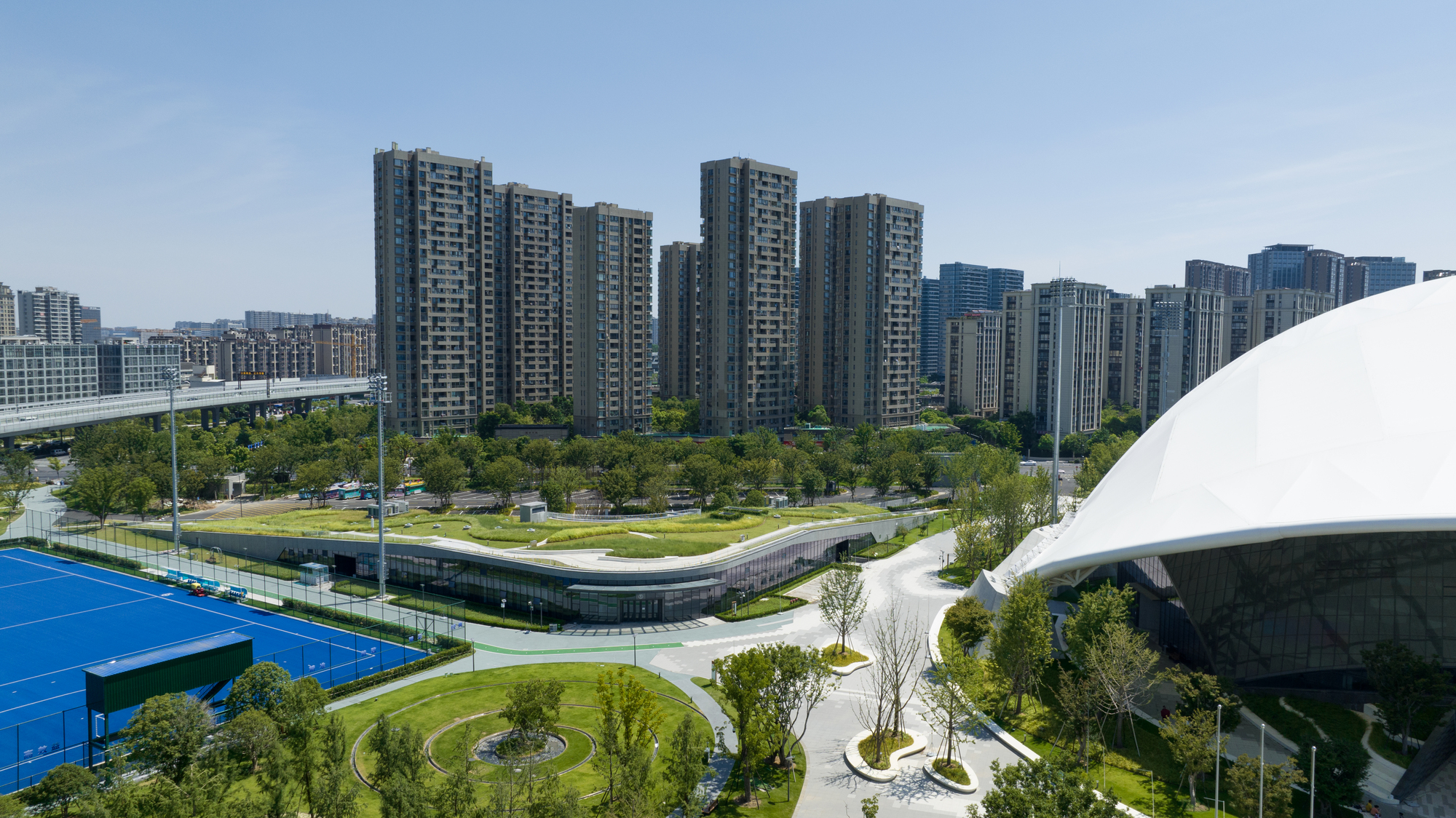Gallery of Archi-Tectonics' Asian Games Park Rethinks Hangzhou's ...