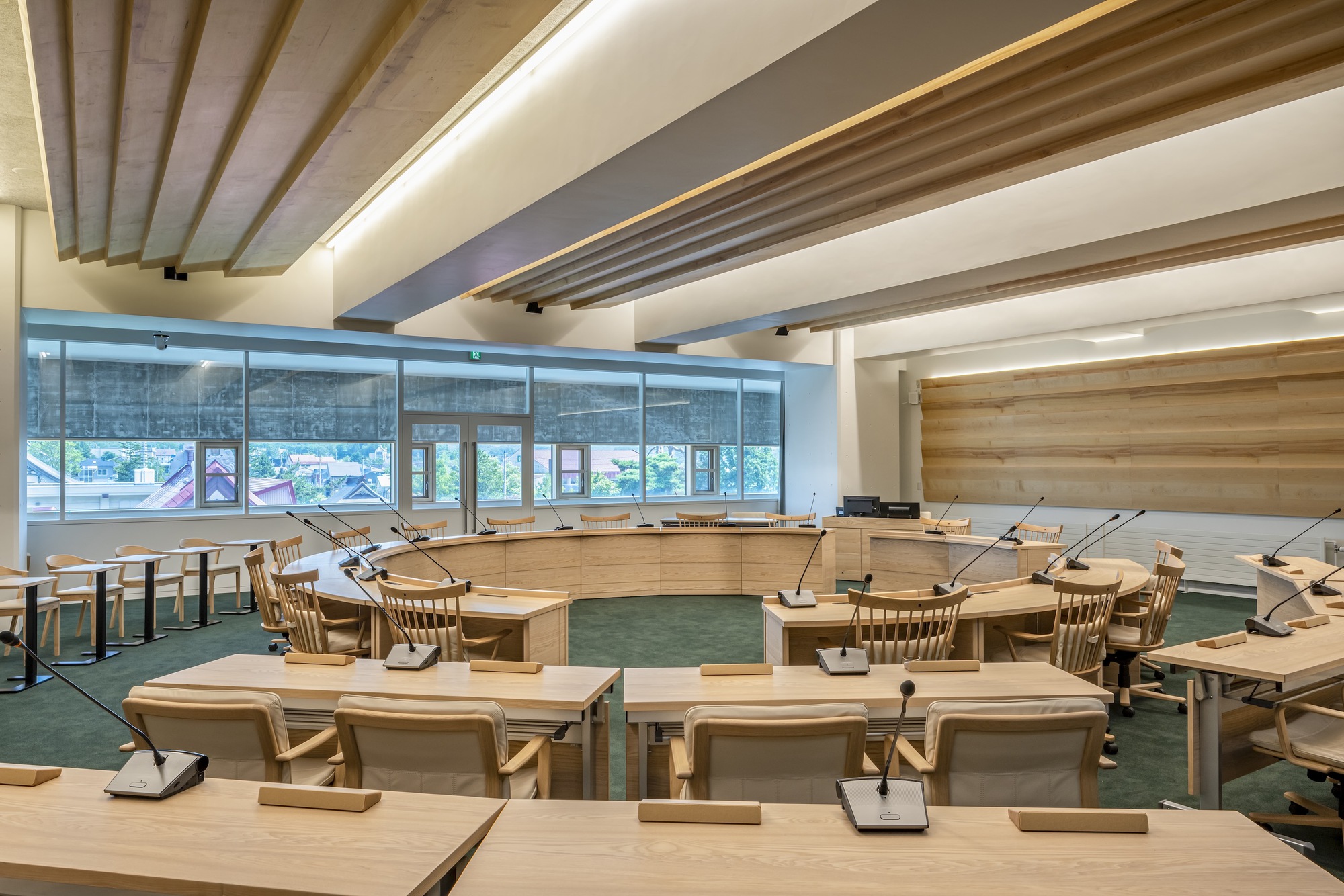 Gallery Of Niseko Town Hall Atelier Bnk 2