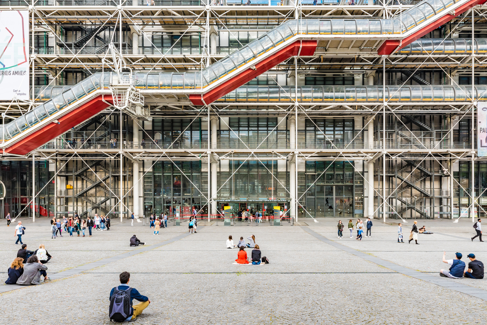 Gallery of Architecture Classics: Centre Georges Pompidou / Renzo Piano ...