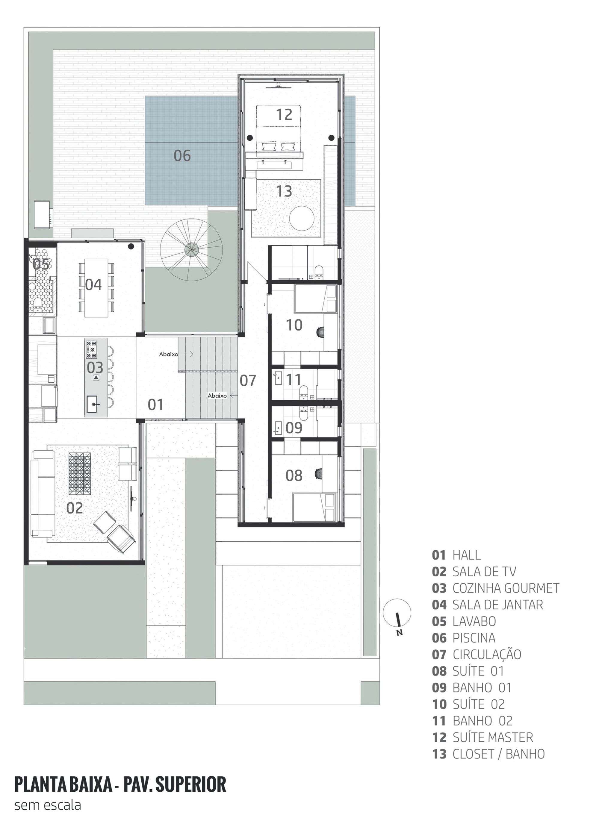 Galeria de Casa Pátio / Caio Persighini Arquitetura - 42