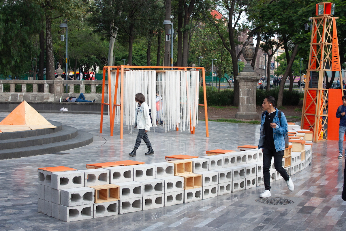 Galería de Conoce las instalaciones efímeras construidas para los pabellones Mextrópoli 2023 - 4