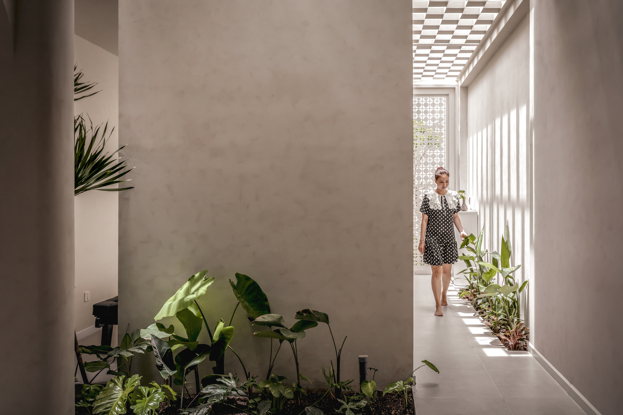Gallery of Nhà Voi 7 Gardens House / DA VÀNG studio - 14