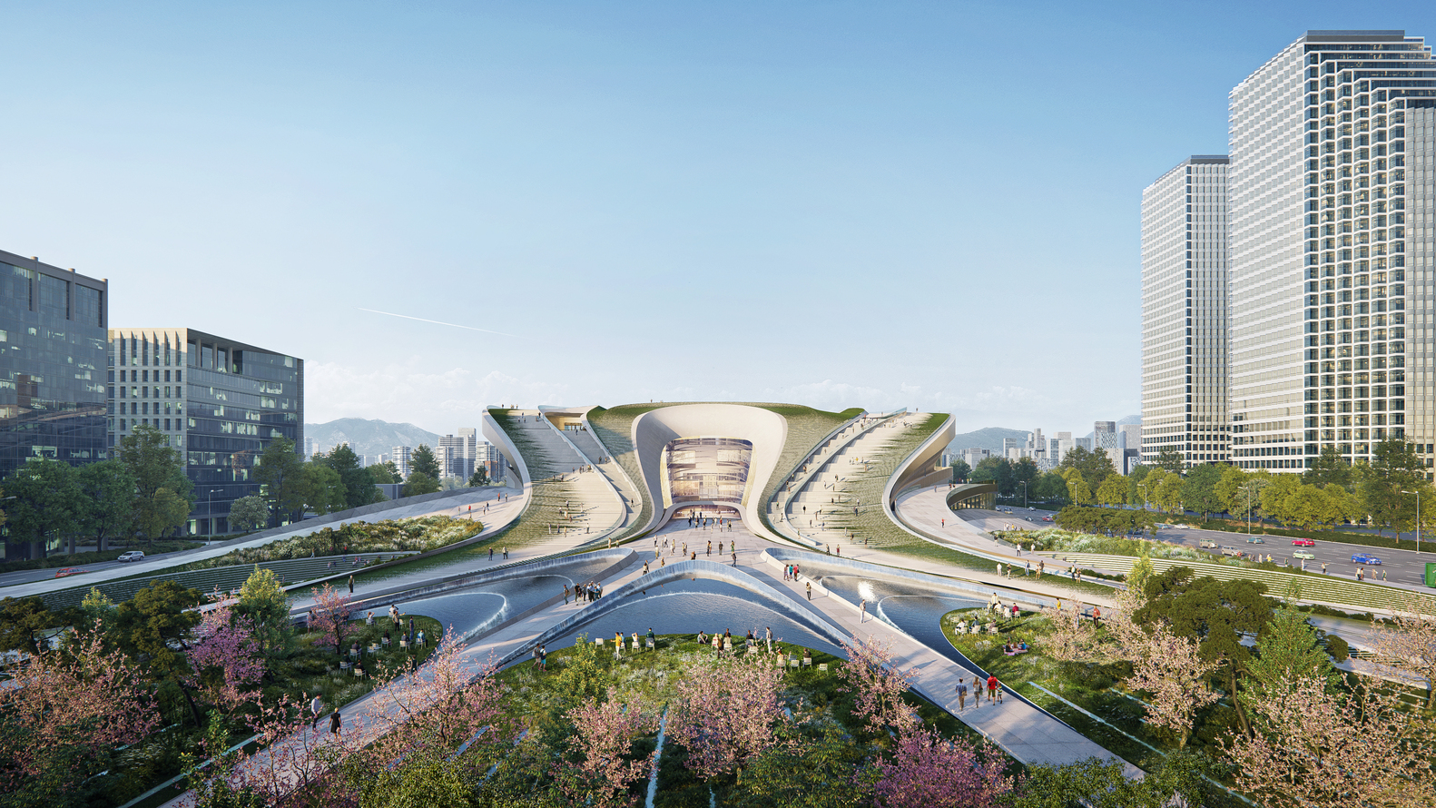 Gallery of Zaha Hadid Architects Shortlisted in Cultural Center ...
