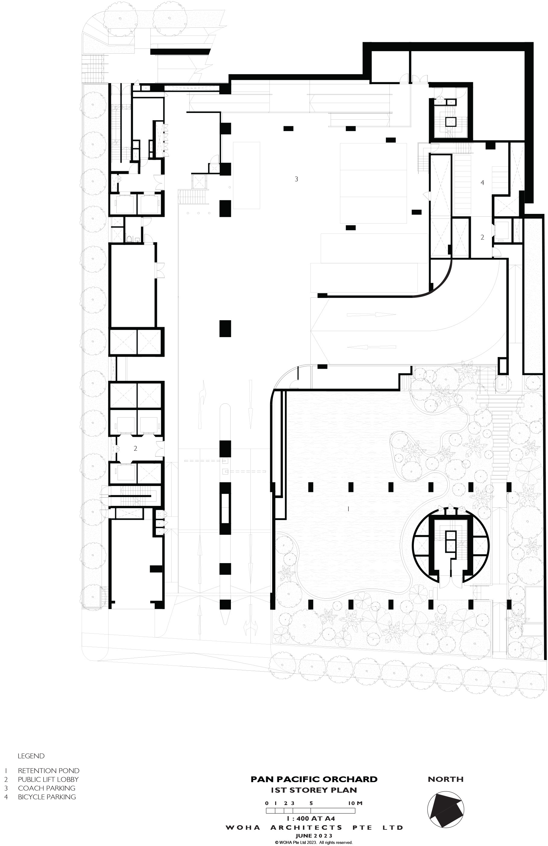 Gallery of Pan Pacific Orchard Hotel / WOHA - 18