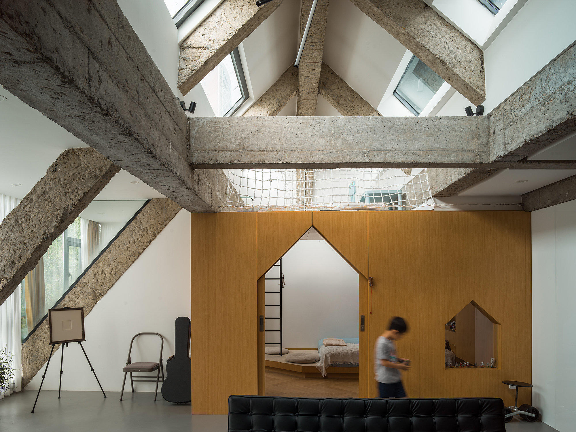 Gallery of How to Reach High-Level Functionality With Interior Ladder ...