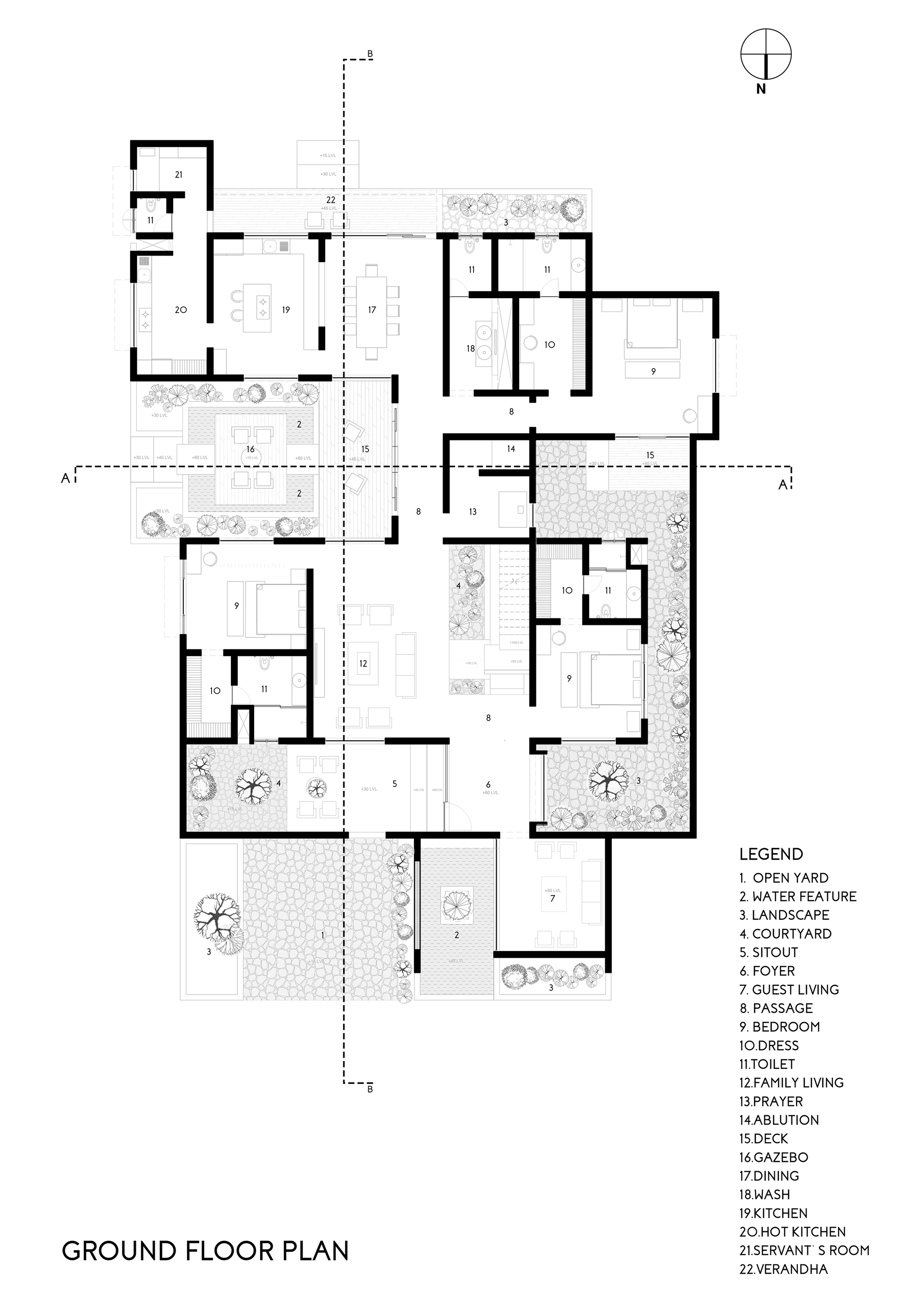 Gallery of Red Wall Residence / i2a Architects Studio - 20