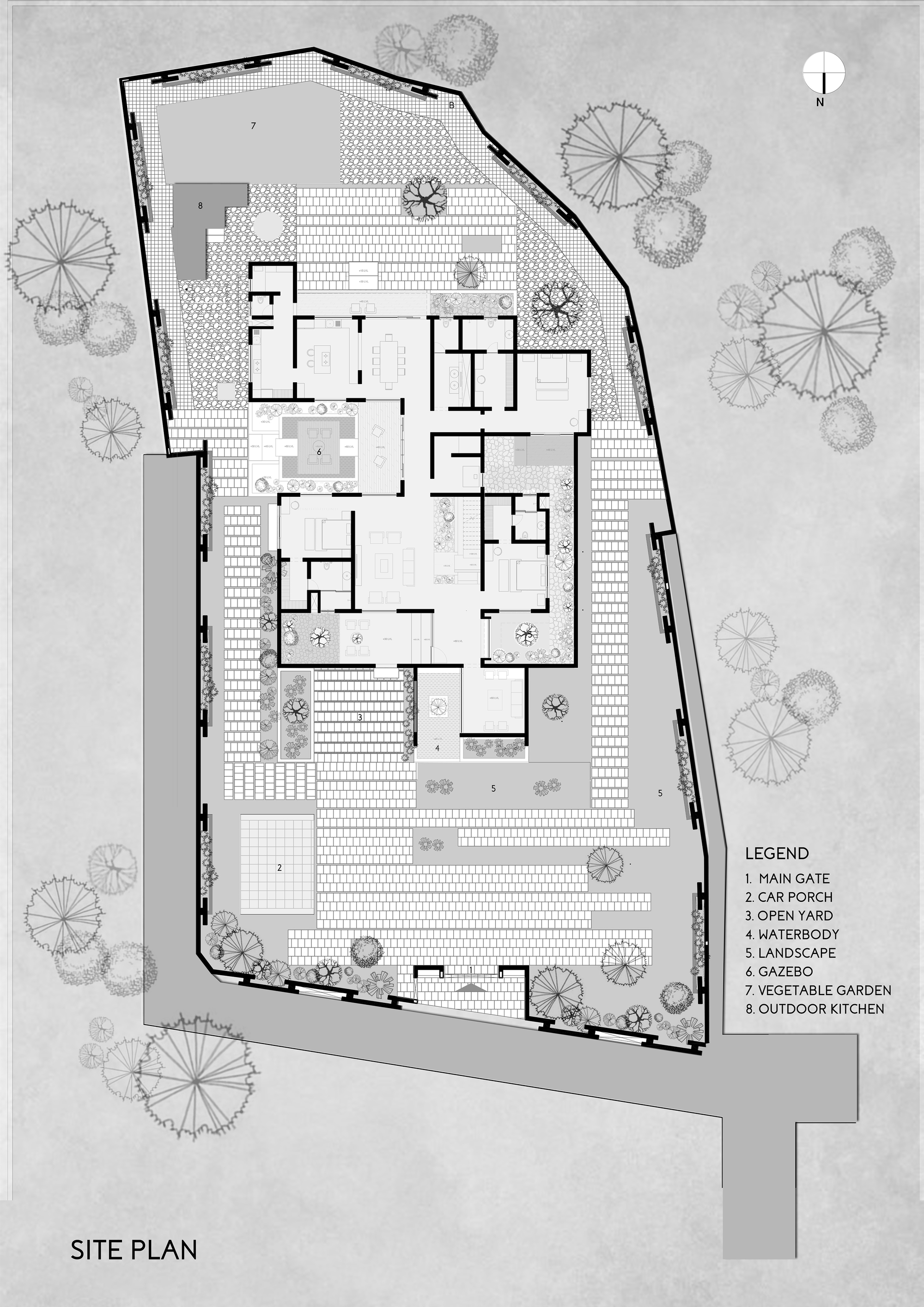 Gallery of Red Wall Residence / i2a Architects Studio - 19
