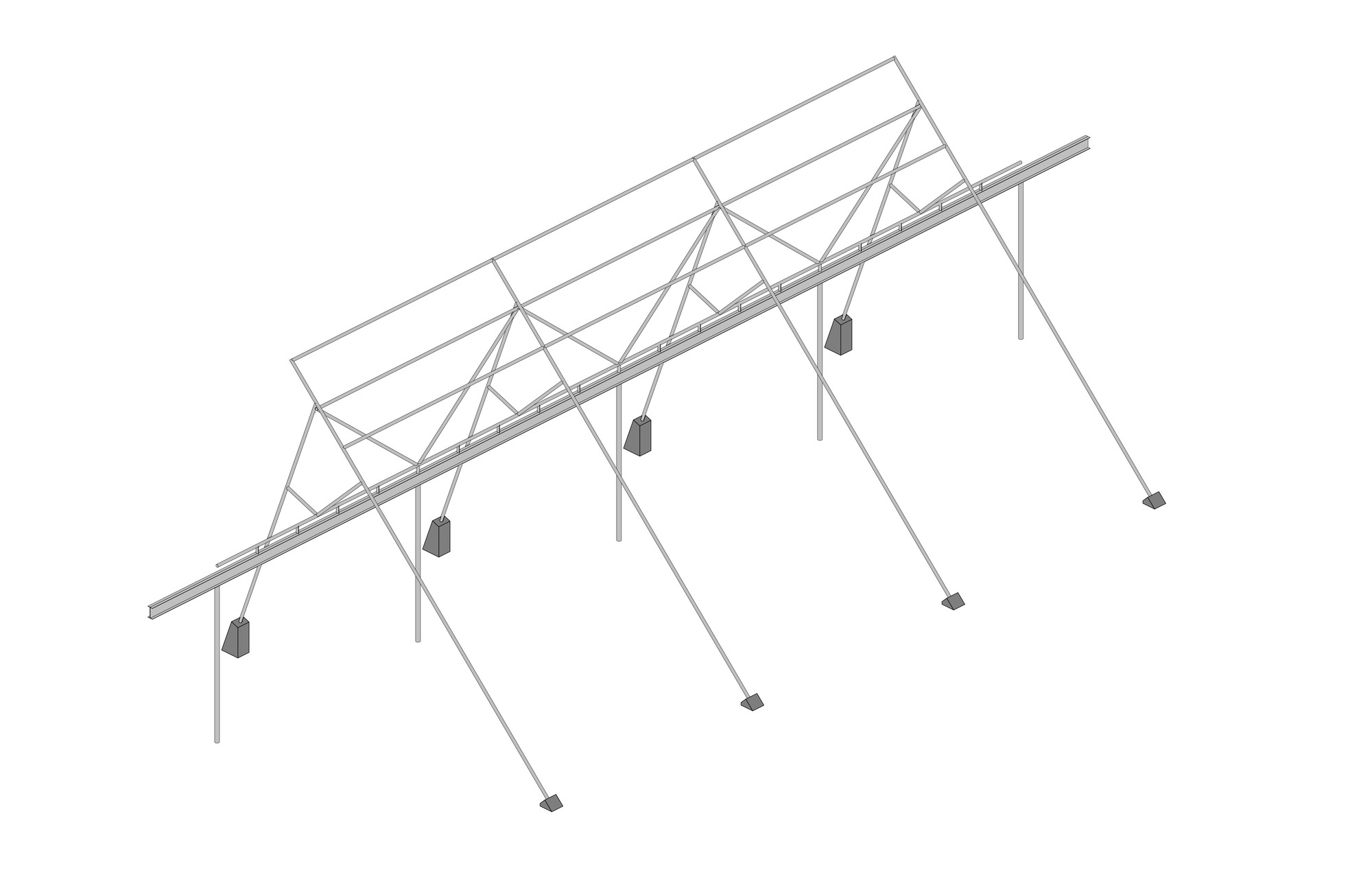 Galeria de Pavilhão Los Colihues, suporte de luz e sombra / Dharq ...