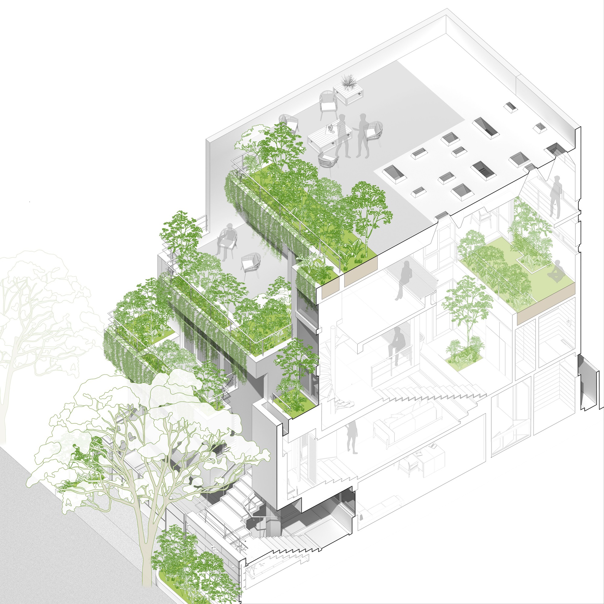 Gallery of Ineffable Light House / A Threshold - 39