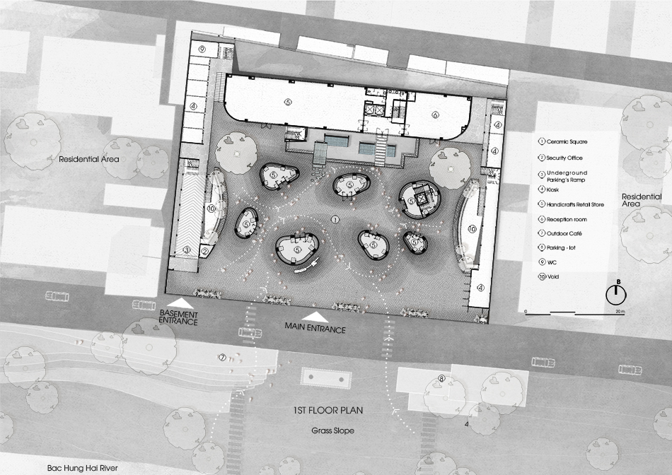 Gallery of Bat Trang Ceramic Community House / 1+1>2 Architects - 24