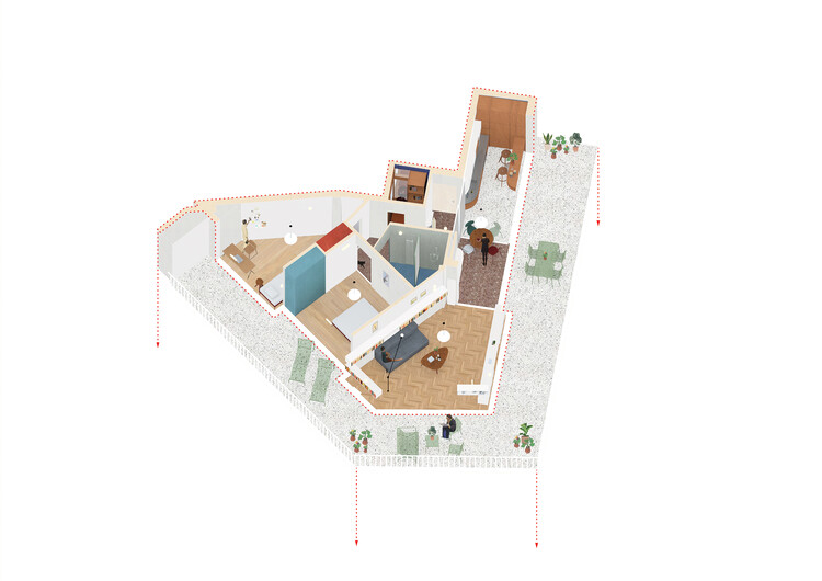 Piscator Apartment in Athens / en-route-architecture | ArchDaily