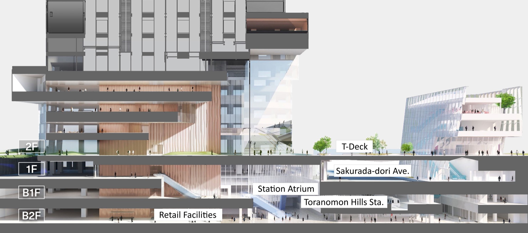 Gallery of Toranomon Hills Station Tower / OMA/Shohei Shigematsu - 42