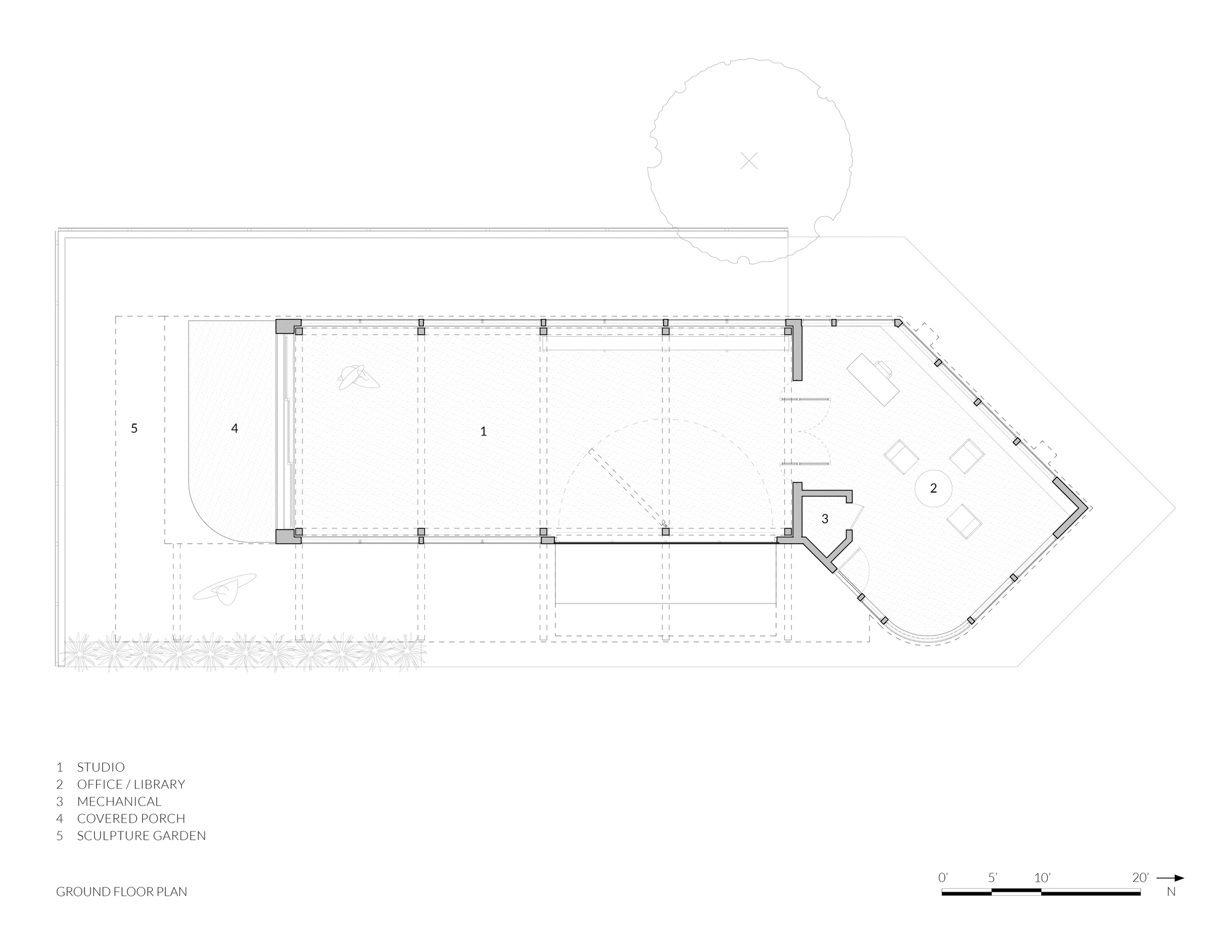 Gallery of Annex Studio & Gallery / Birdseye - 17