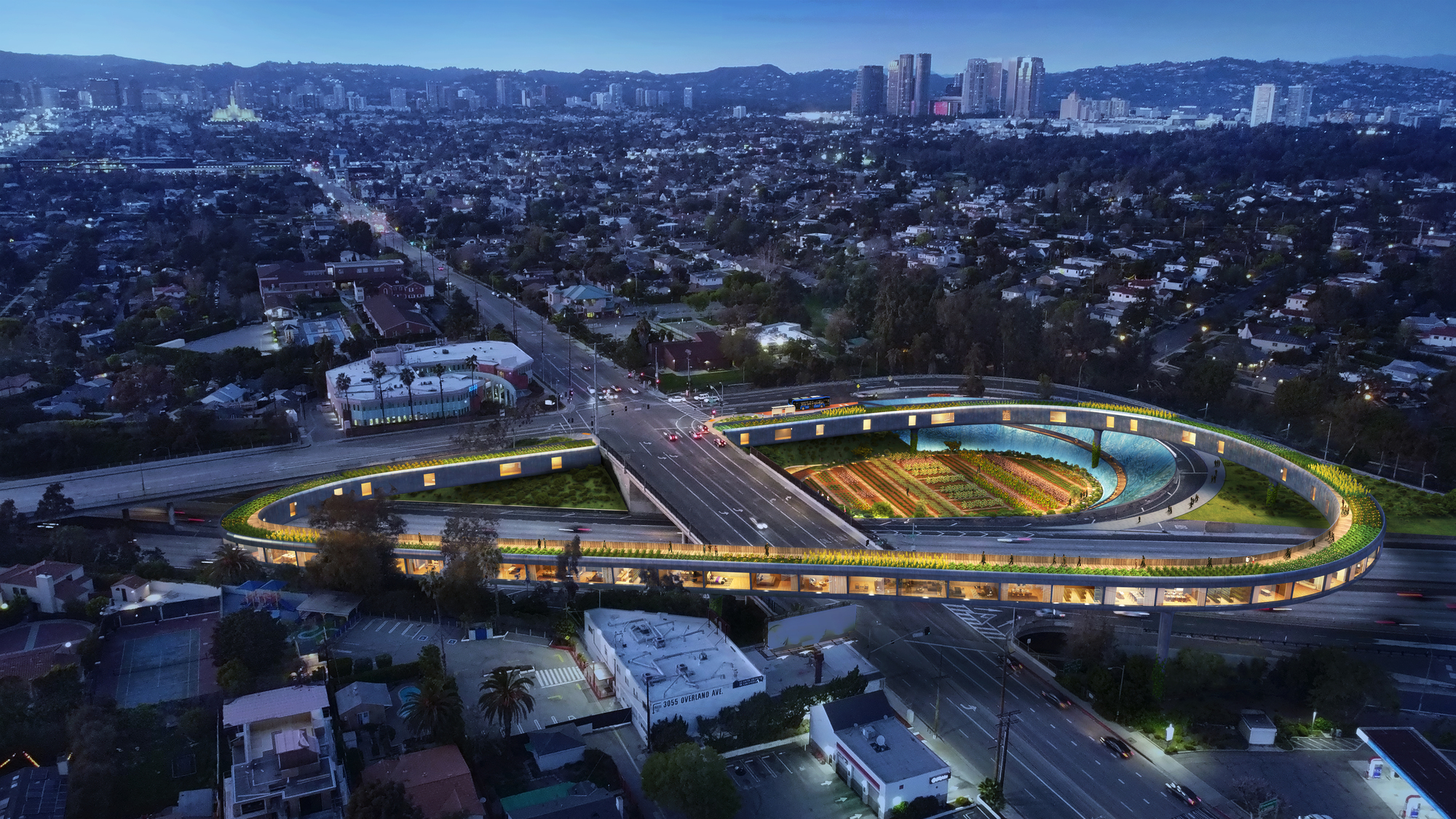 Gallery of A Highway Turned into Urban Farmland in California and a ...