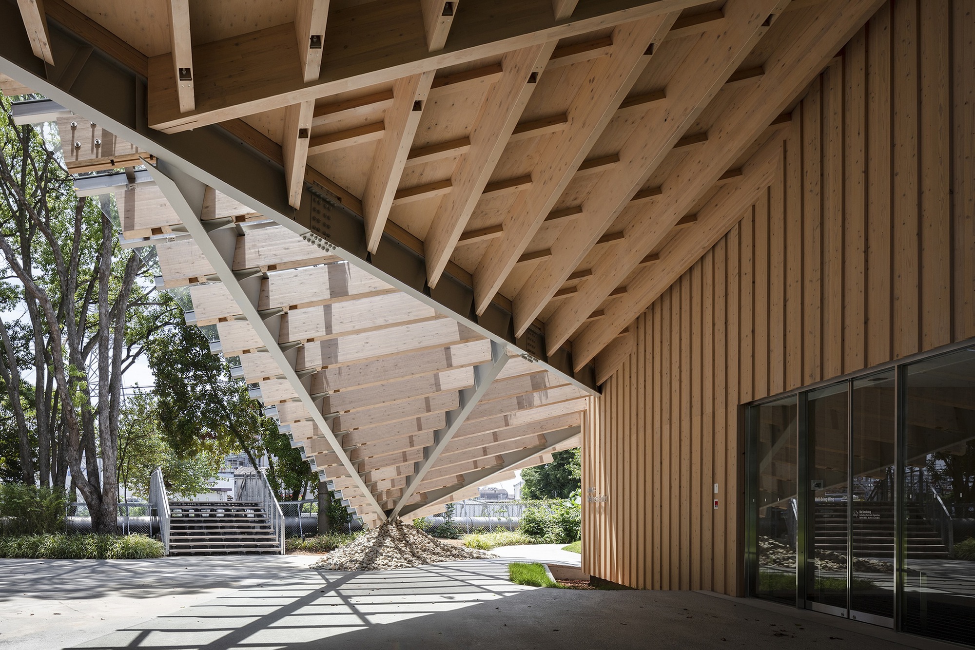 Gallery of KANEKA Wellness Center / Kengo Kuma & Associates + TAISEI ...