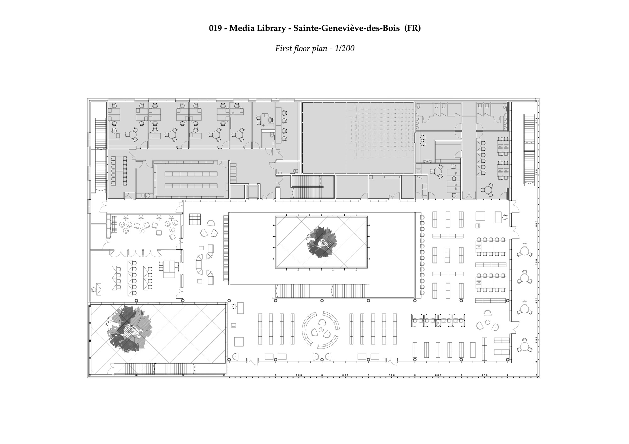 Gallery of Media Library Sainte-Geneviève- des-Bois / archi5 + Calmm ...