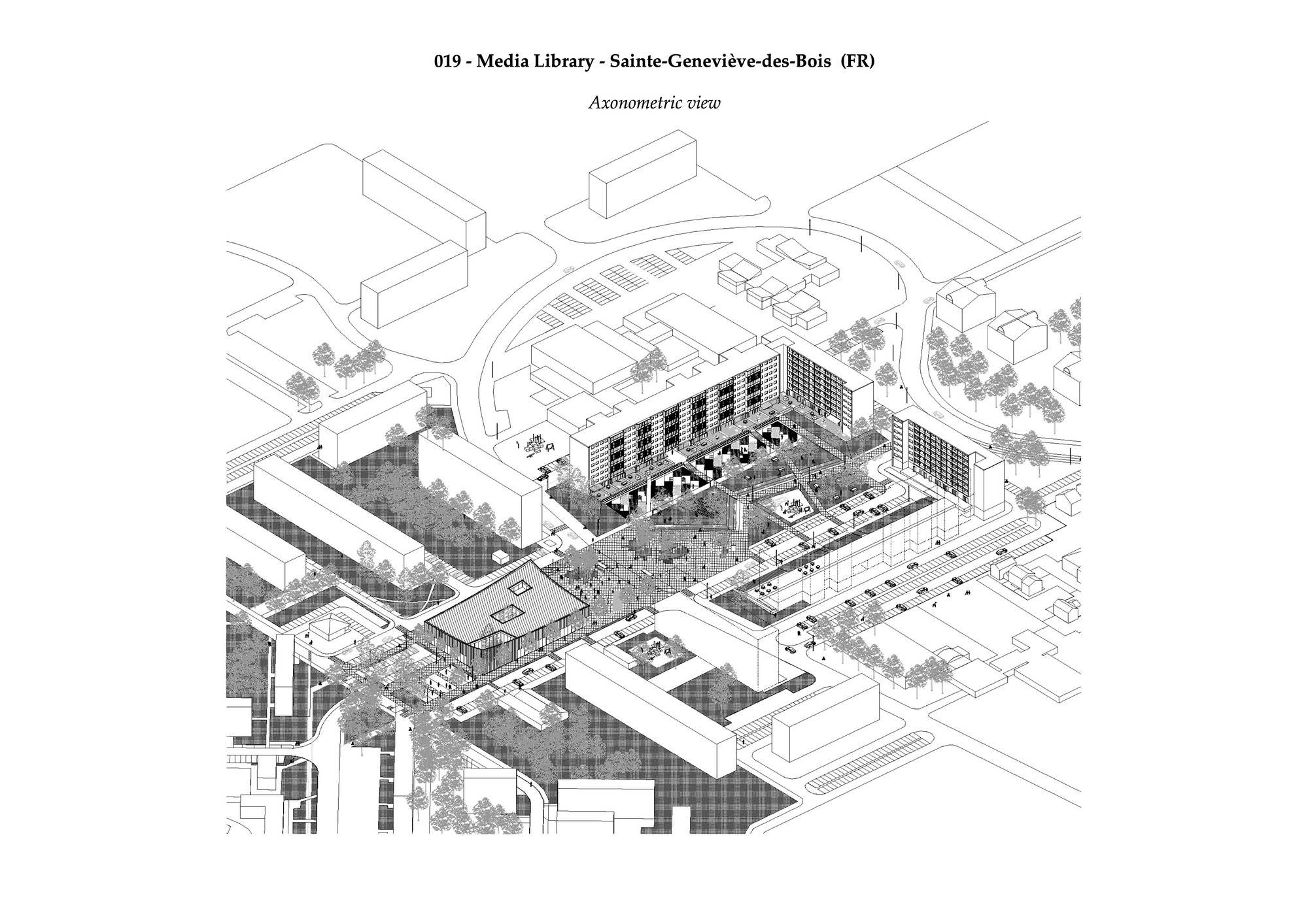 Gallery of Media Library Sainte-Geneviève- des-Bois / archi5 + Calmm ...