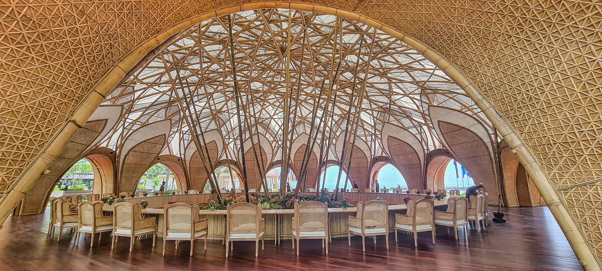 Gallery of Bamboo Dome for G20 Bali Summit / BIROE - 12