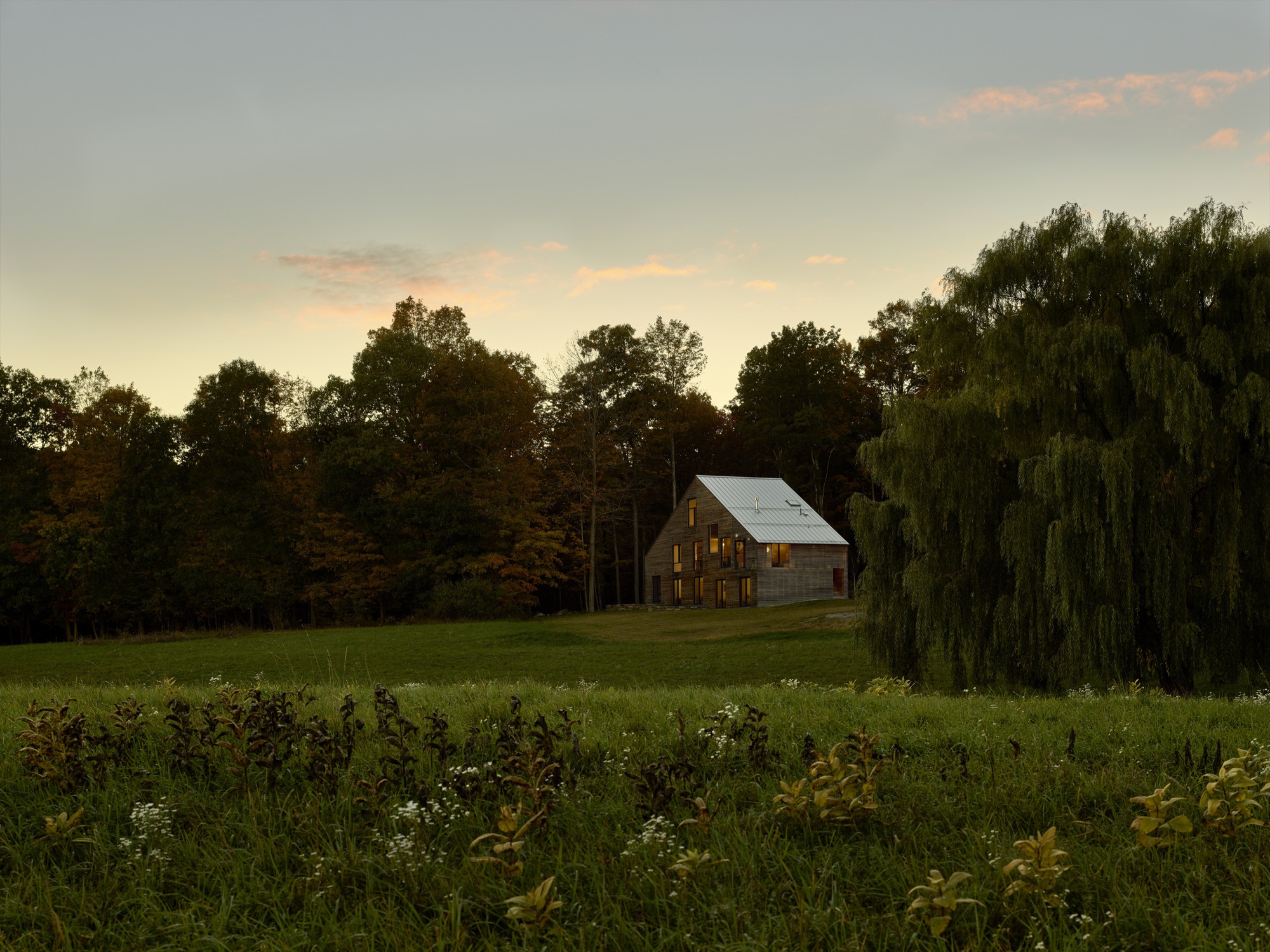 Gallery of House Between Forest and Field / nArchitects - 8