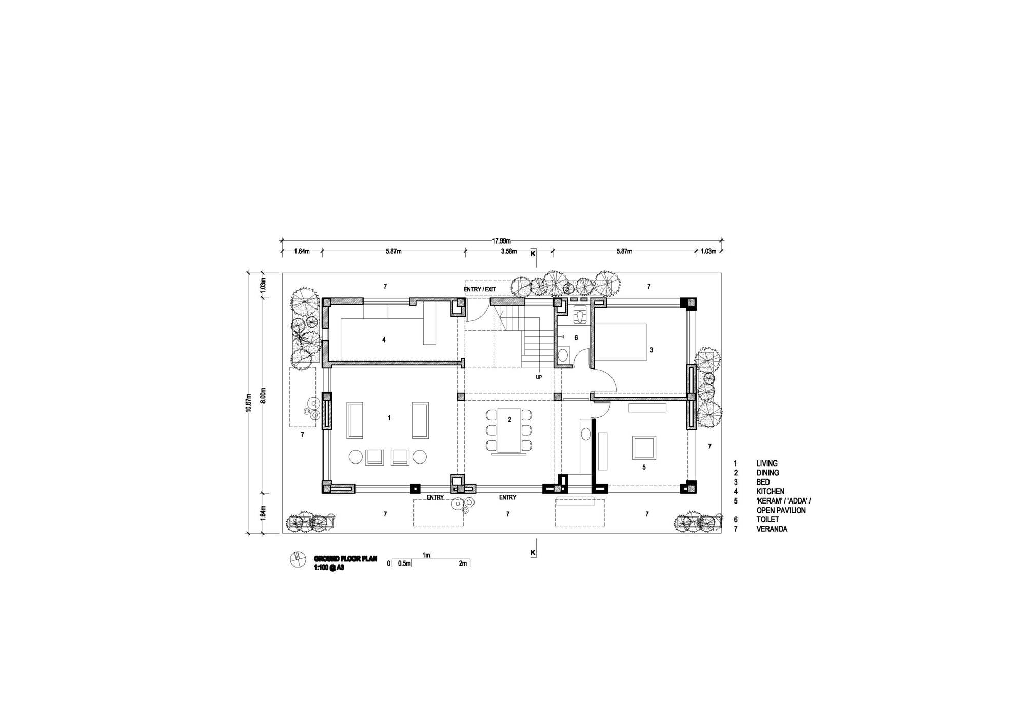 Gallery of Noshu Molla’s House / RIVERINE Architecture - 17
