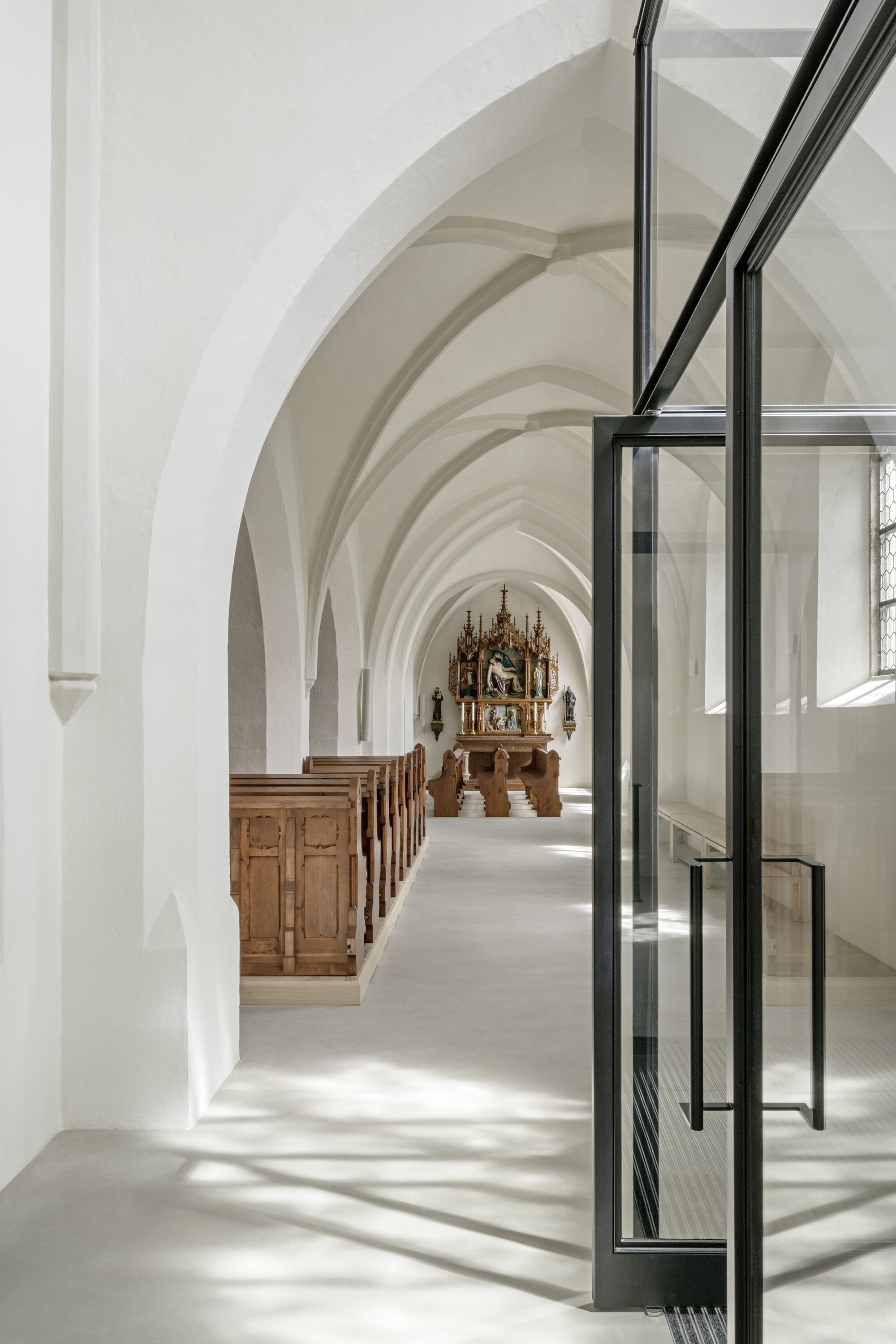 Gallery of Opening Up / Neo-Gothic Architecture Meets Modern Minimalism ...