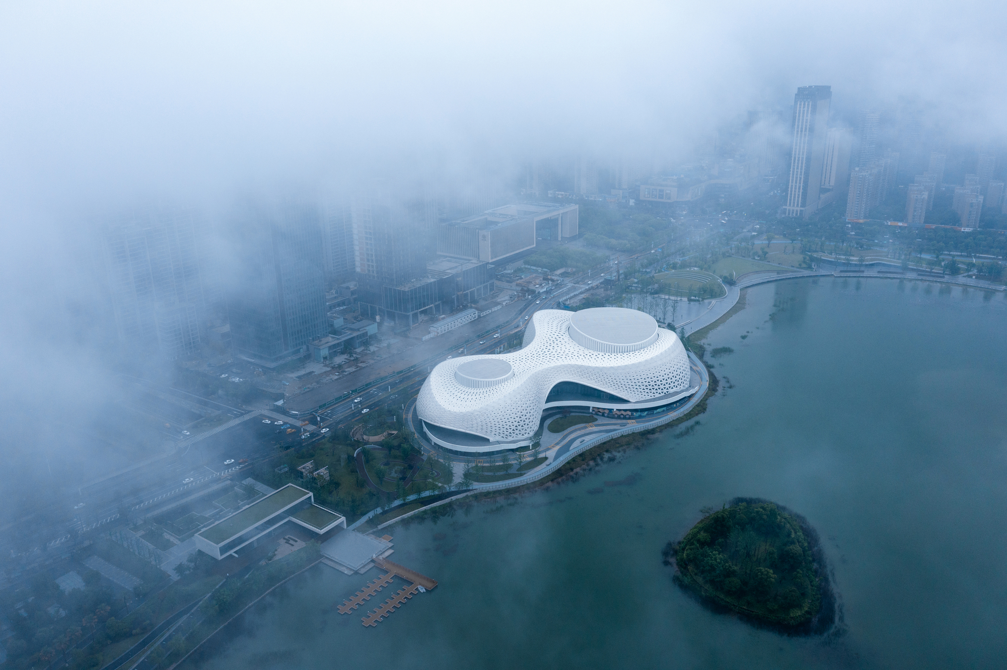 Gallery of Golden Sands Lake Grand Theater / CCTN Design - 9