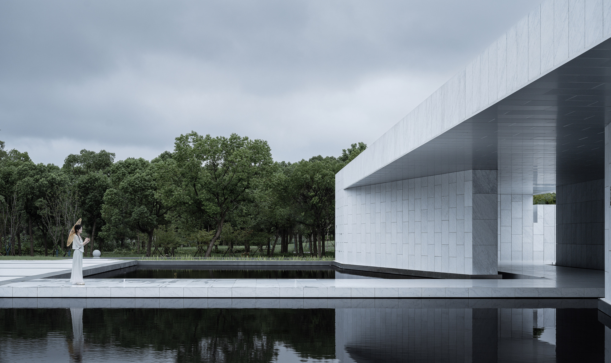 Gallery of Yanzi Memorial Hall / Architectural Design and Research ...