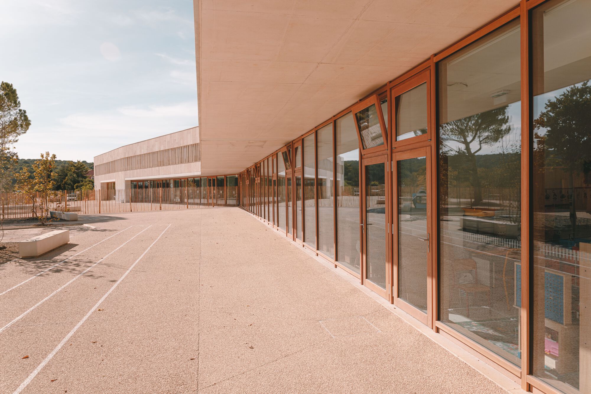 Gallery of Fossil Building at Cabriès School / Amelia Tavella - 10
