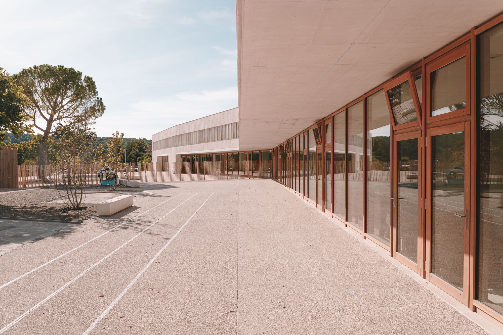 Gallery of Fossil Building at Cabriès School / Amelia Tavella - 8