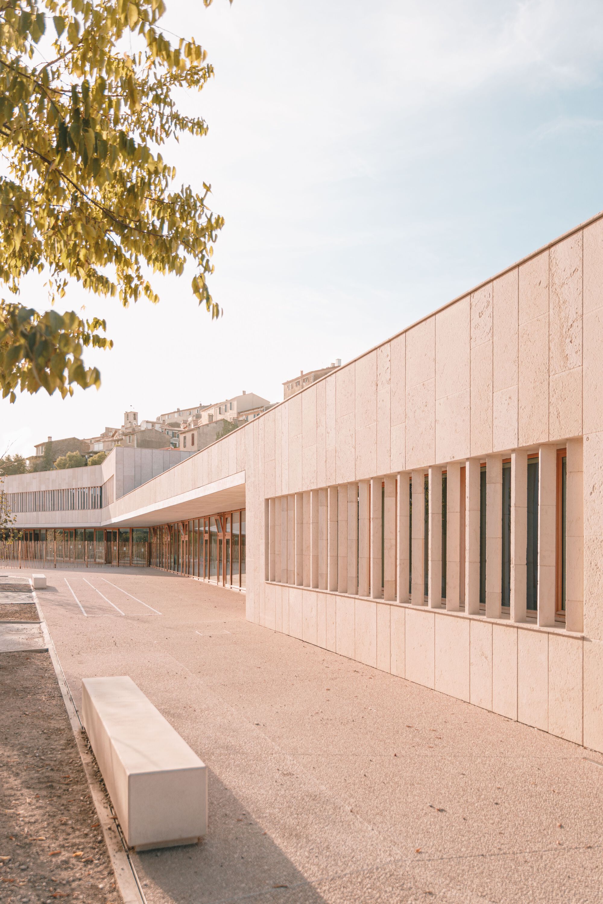 Gallery of Fossil Building at Cabriès School / Amelia Tavella - 12